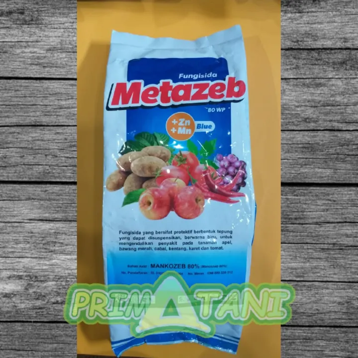 Fungisida Metazeb 80WP Mankozeb biru 800gr | Lazada Indonesia