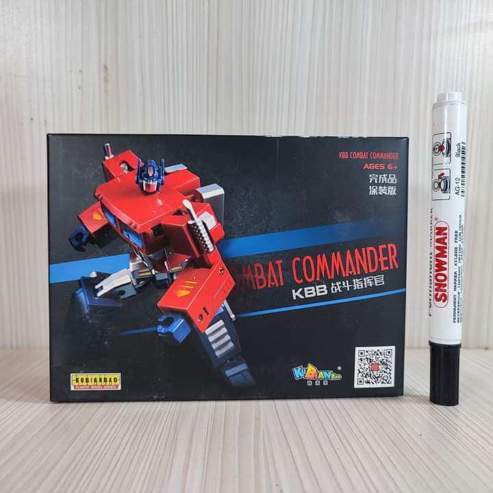 mainan action figure Optimus Prime Combat commander Transformer KBB ...