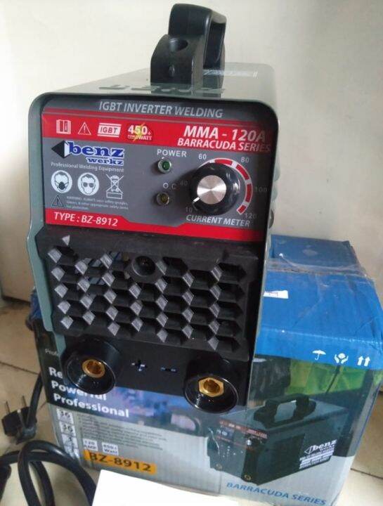 Mesin Las Travo Inverter BENZ Barracuda MMA 120A 450 Watt | Lazada Indonesia