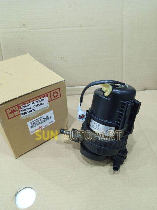 FUEL FILTER ASSY POMPA SOLAR TOYOTA INNOVA DIESEL HILUX DIESEL 23300 ...