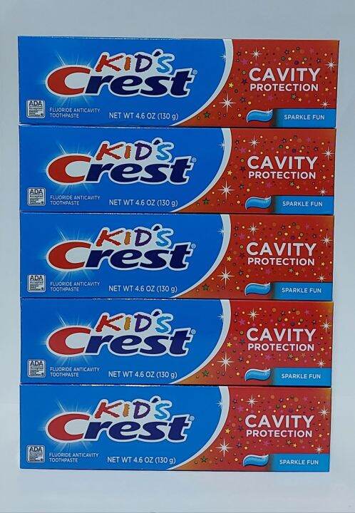 Crest Kids Cavity Protection Toothpast, Sparkle Fun, 4.6oz/130g | Lazada PH