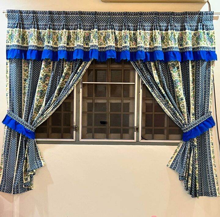 🍀Stok Sedia Ade🍀 Langsir Pintu / Langsir 2 Panel / Langsir 3 Panel | Lazada