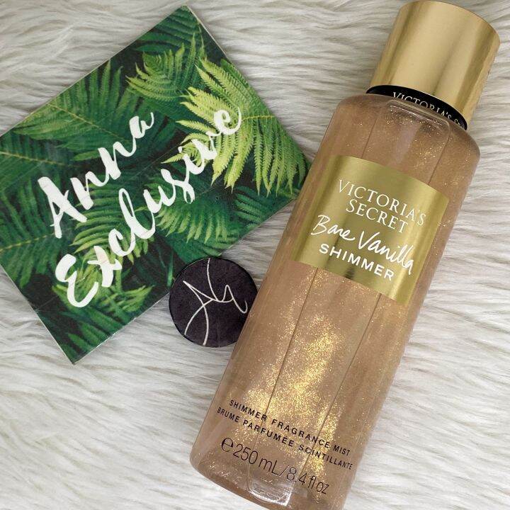 🇺🇸Victoria’s Secret BARE VANILLA SHIMMER Fragrance Mist | Lazada PH