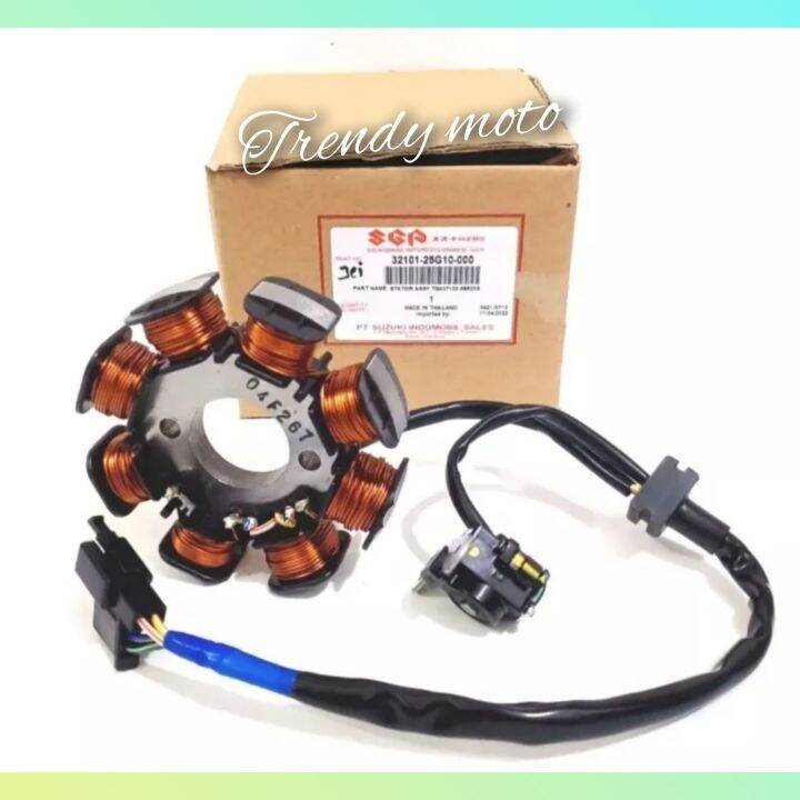 Spull Stator Assy Suzuki Satria Fu 150 SGP asli | Lazada Indonesia