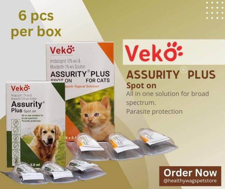 Assurity Plus Spot On for Cats and Kittens | Lazada PH