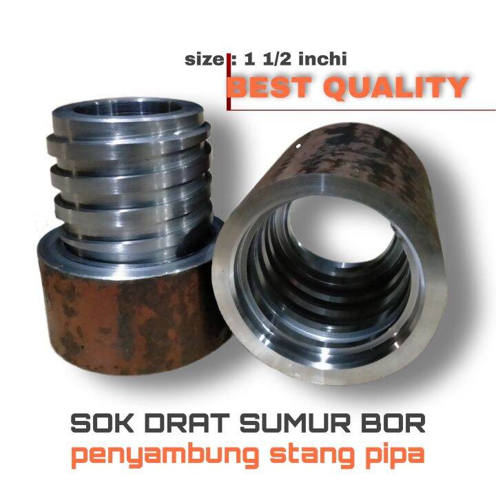 Shock Drat Bor 1 1/2 Inchi Sok Drat Sumur Bor Sock Drat Bor Sumur Luar ...