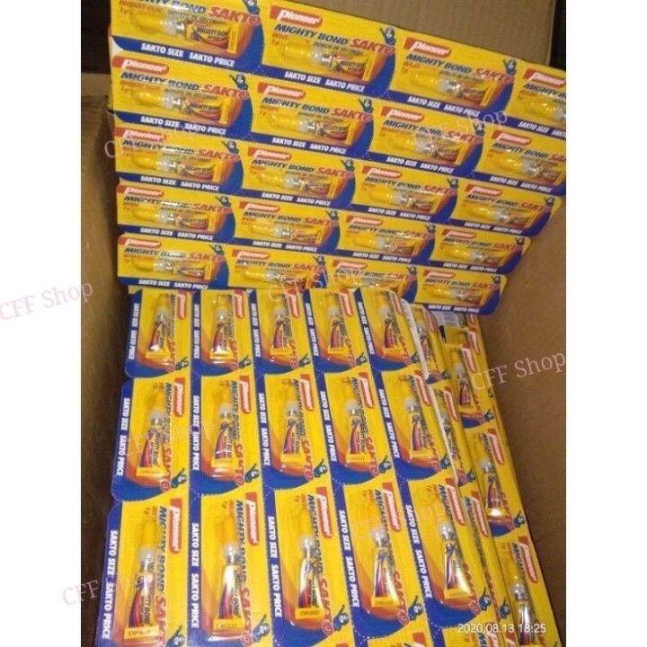 Mighty bond glue Pioneer mighty bond 20pcs/pad | Lazada PH