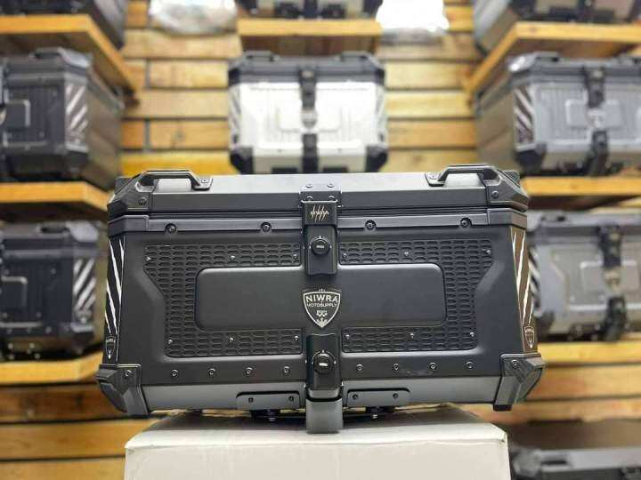 35- 65 LITERS ALLOY TOP BOX WITH FREE BACK REST | Lazada PH