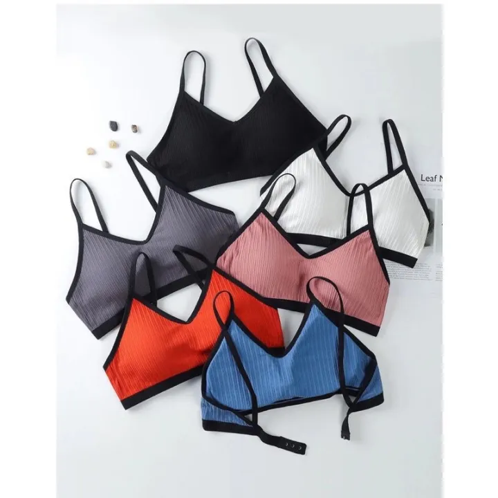 New Cotton Threaded Design Women Sexy Push up Bra Adjustable Bra ...