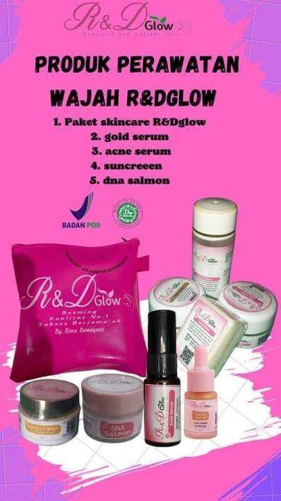 skincare R&D glow bikin glowing wajah | Lazada Indonesia