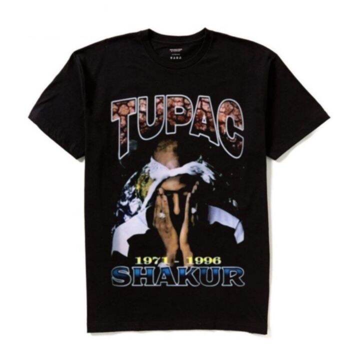 Kaos Baju TUPAC Rap tee 2PAC AMARU SHAKUR ALL EYEZ ON ME - Tshirt ...