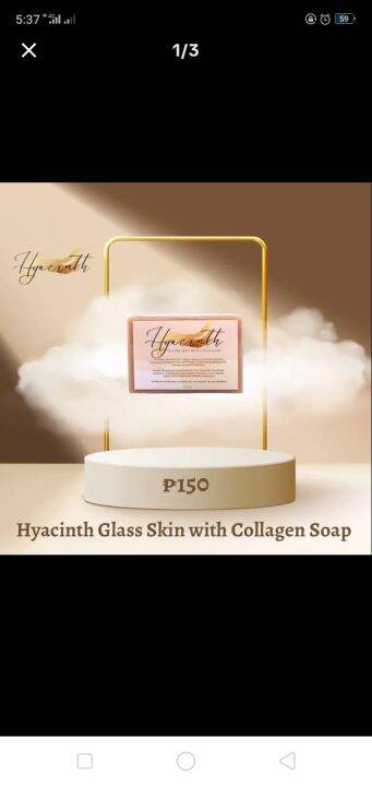 hyacinth glass skin soap | Lazada PH
