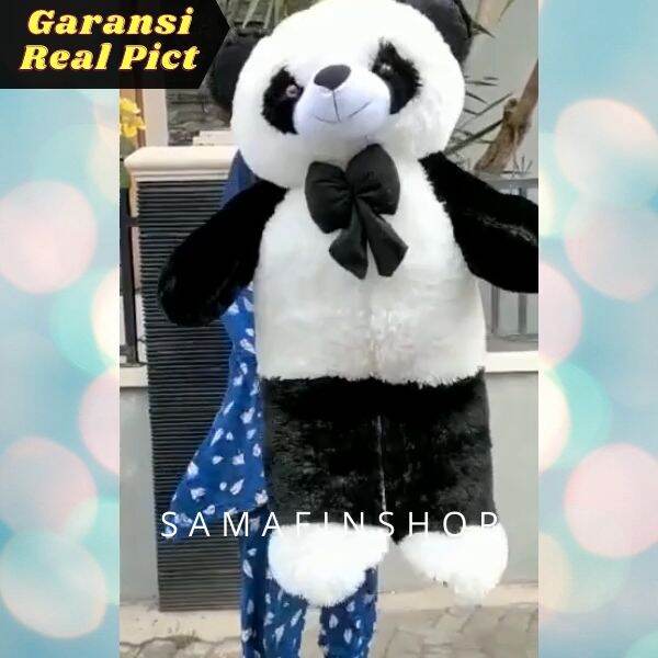 BONEKA PANDA BERUANG JUMBO BESAR GEDE MURAH IMUT EMPUK LUCU HALUS ...