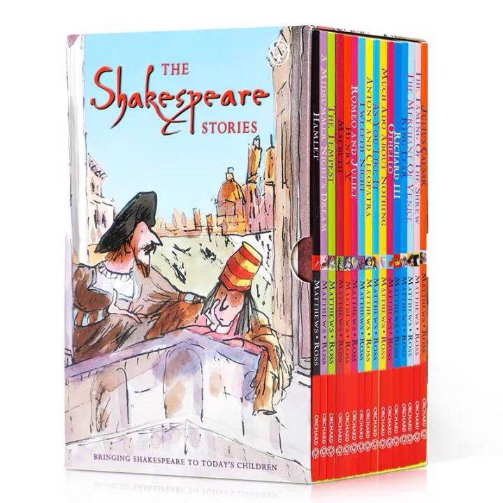 The Shakespeare Childrens Stories Collection 16 Books ,Aged 8-12 ...