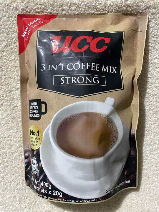 UCC 3 in 1 Coffee Mix Strong 400g | Lazada PH