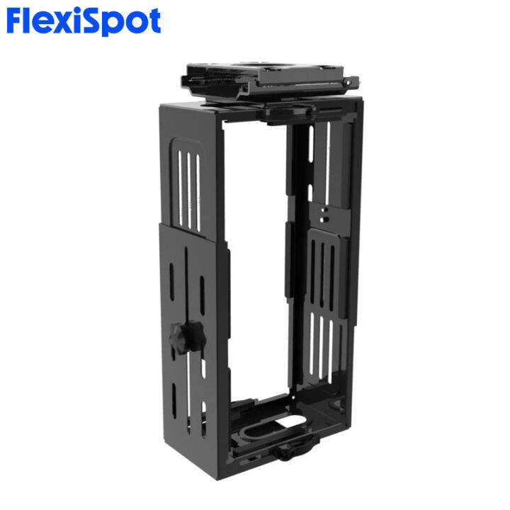 FlexiSpot CH1 CPU Holder Adjustable Computer Tower Mount 180° Swivel ...