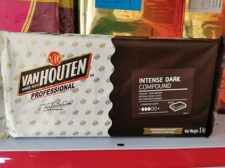 Van Houten Intense Dark Compound Chocolate | Lazada PH