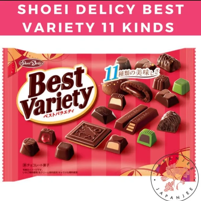 Shoei Delicy Best Variety Chocolate Assortment 11 Kinds Japan | Lazada PH