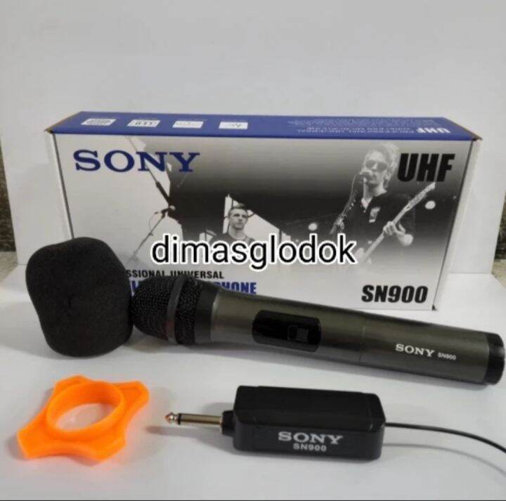 Mic Sony Sn900 Wireless Mikropon Sn 900 Mikrofon Sn-900 | Lazada Indonesia