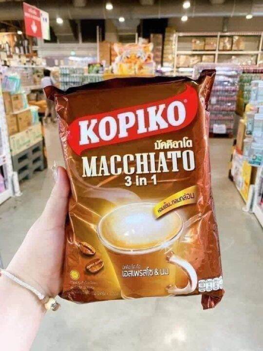 THAILAND KOPIKO MACCHIATO 3IN1 COFFEE | Lazada PH
