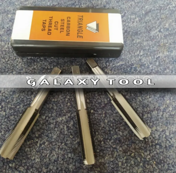 Hand Tap Alat pembuat Drat M16 x 1.0 mm Triangle mata bor ulir Drat ...