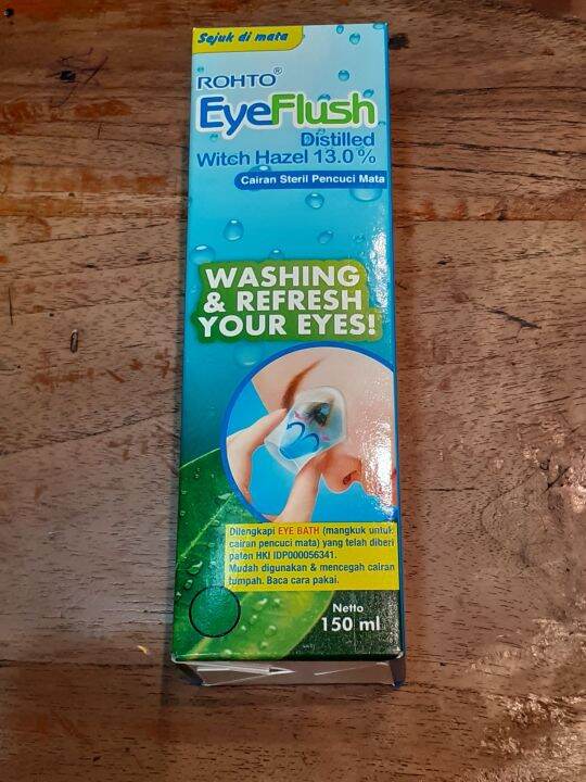 ROHTO EYE FLUSH 150 ML | Lazada Indonesia