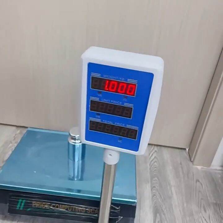 40kg Price Computing Scale Led Digital Scale The Front And Back Sides