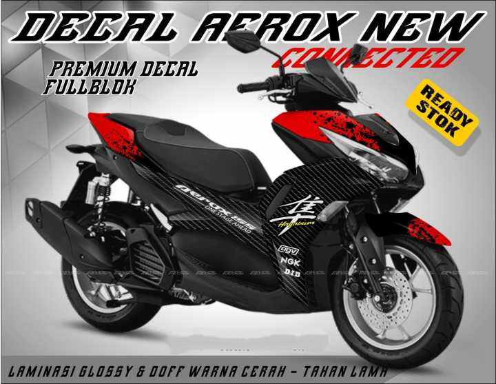 striping motor all new yamaha aerox decal aerox full body sticker ...