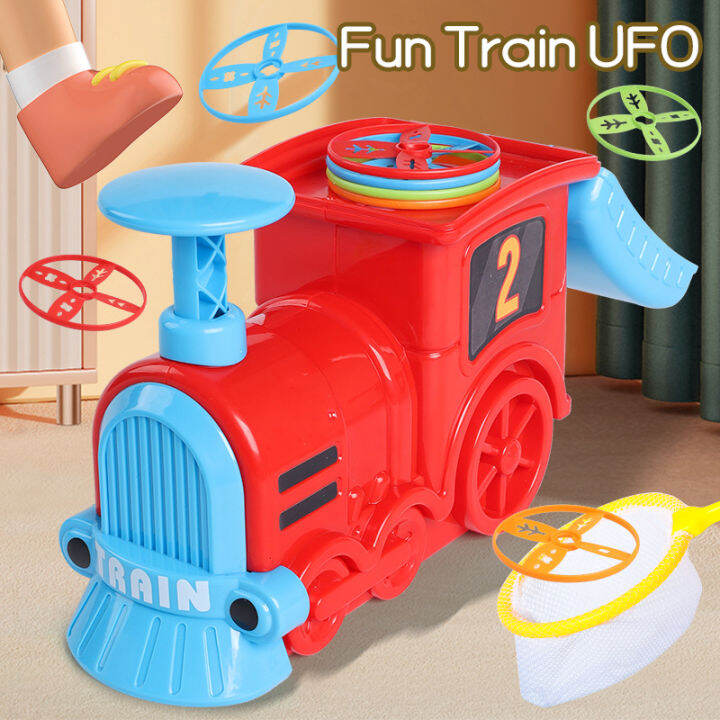 SEA&SUN Fun train flying saucer toy | Lazada