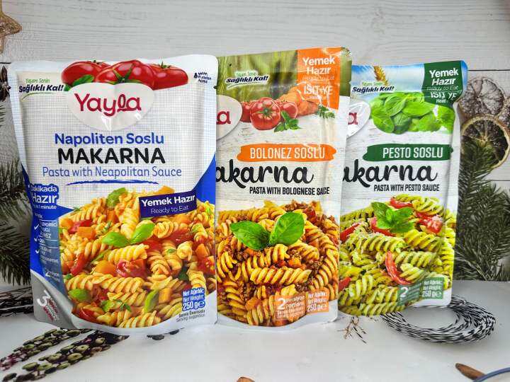 Yayla Turkish Pasta Ready to eat 250 gr. / พาสต้าพร้อมทาน 250 กรัม จาก ...