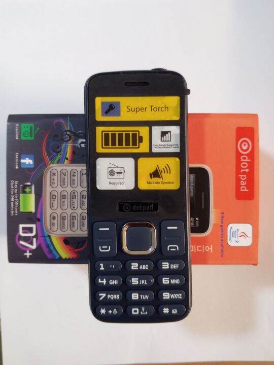 D7+ Dotpad Basic Phone | Lazada PH