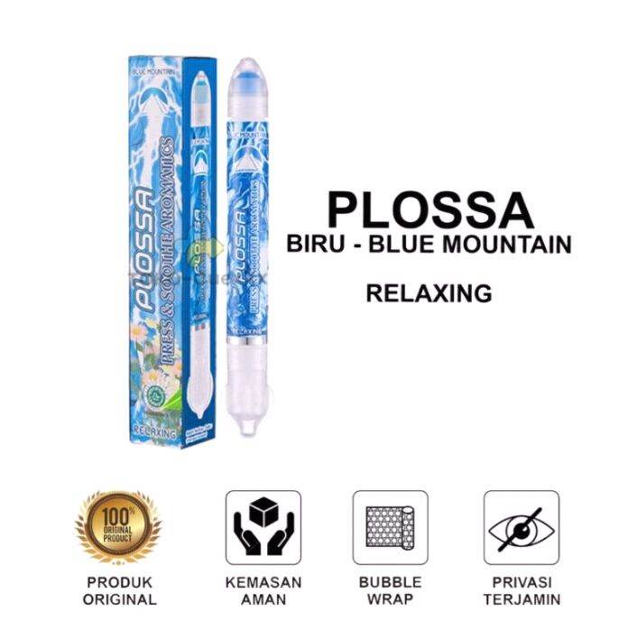 Plossa Eucalyptus 10 ml/ Plossa Minyak angin aroma therapy 4 in 1 ...