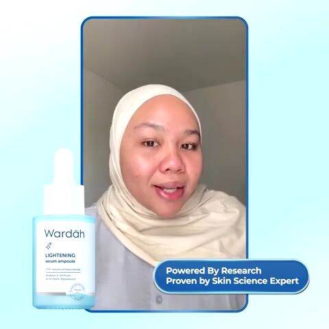 (Halal Skincare) Wardah Lightening Serum Ampoule - Serum 10x Advanced ...