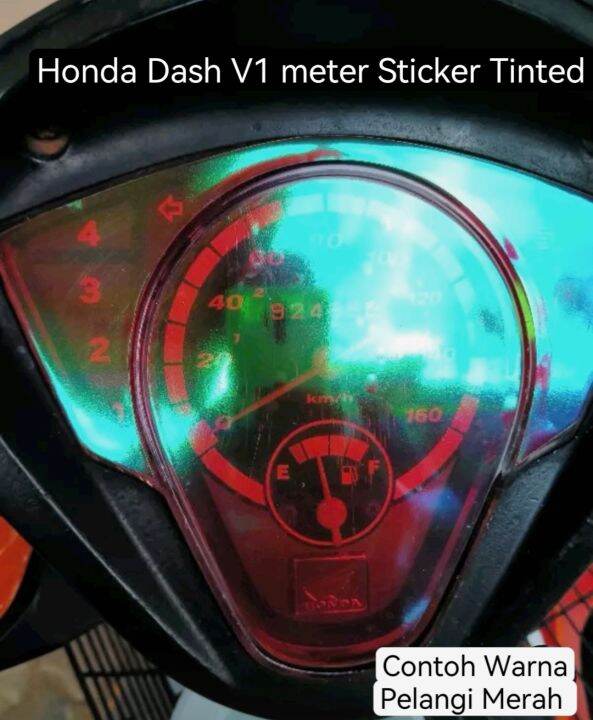 HONDA DASH V1 110 STICKER TINTED METER (WARNA 🌈) | Lazada