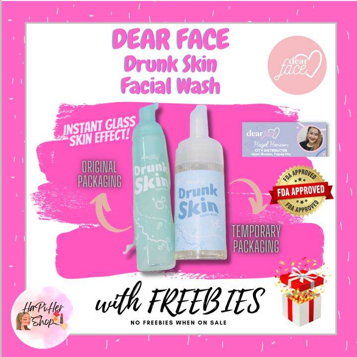 Dear Face Drunk Skin Facial Wash 100ml | Lazada PH