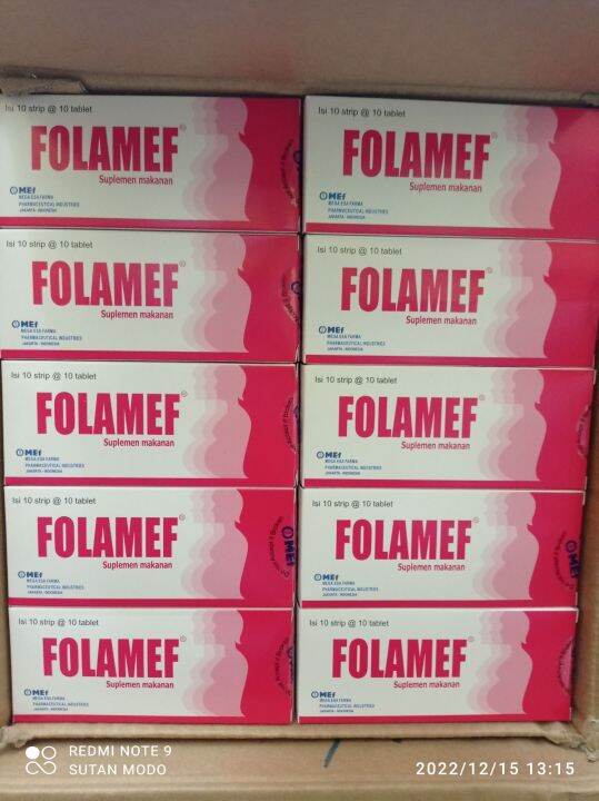 folamef /Vitamin asam folat | Lazada Indonesia