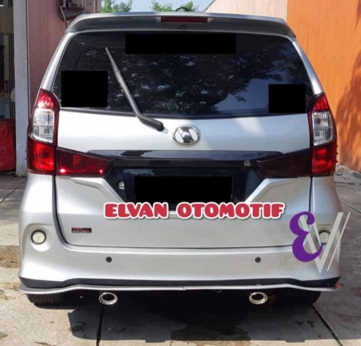 Lips Splitter Bemper Belakang Toyota Avanza Xenia Veloz | Lazada Indonesia