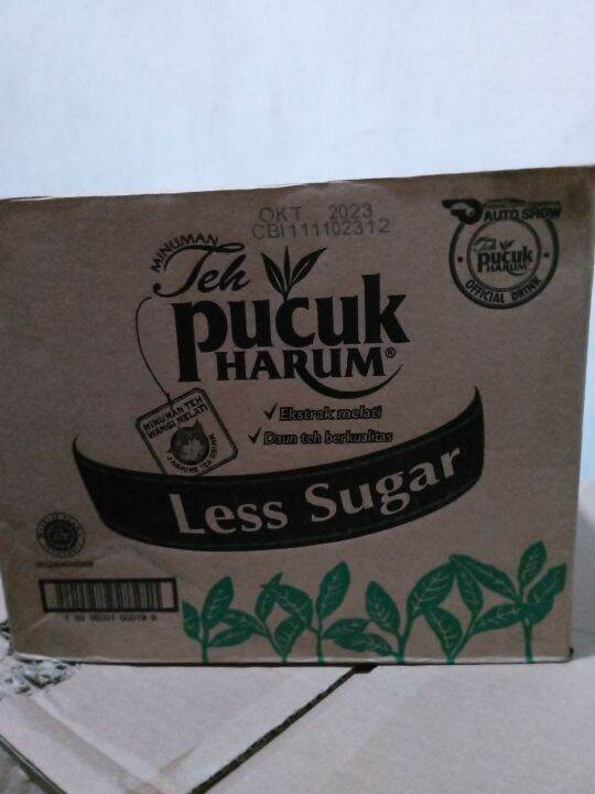 Teh pucuk less sugar 500ml 1 dus is 12 botol / minuman teh rendah gula ...