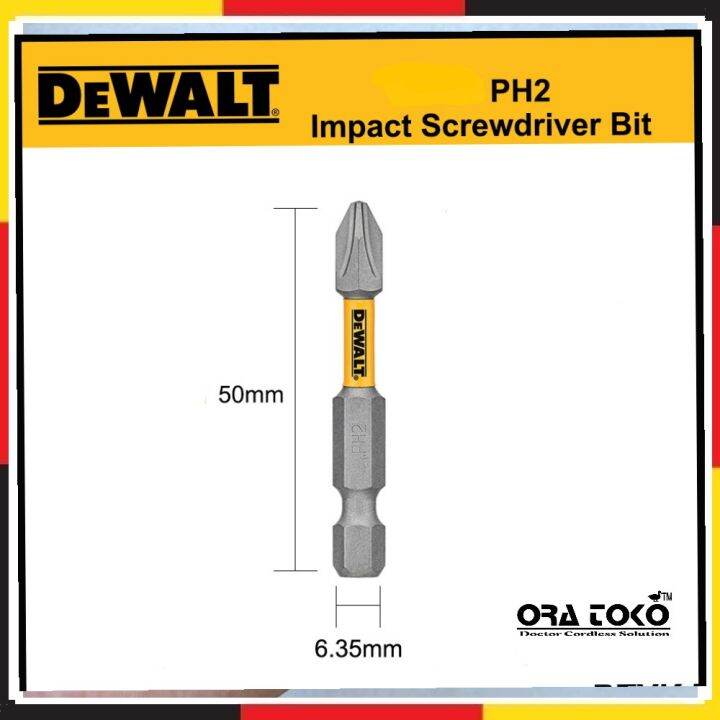 DeWALT Torsion Screw Bit 2 inch Mata Obeng Ph2 | Lazada Indonesia