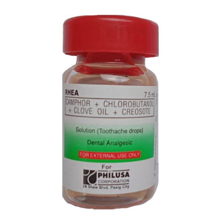 Solution Toothache drops 7.5ml | Lazada PH