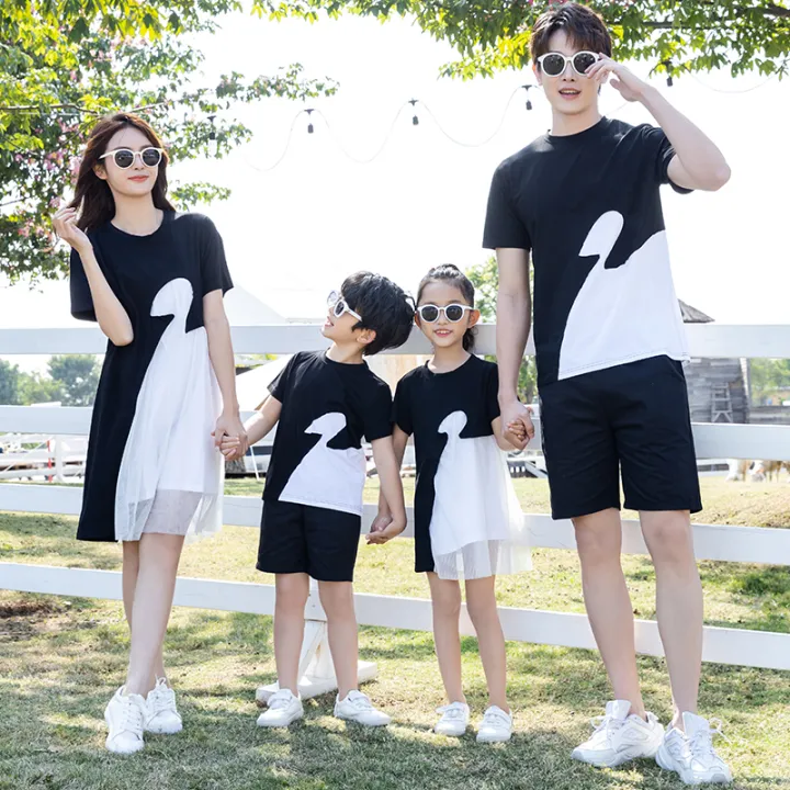Parent-child Matching Outfit Summer Clothing 2022 New Trendy One Family ...