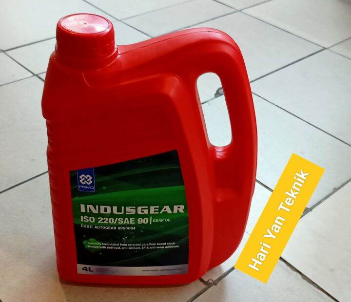 Primo Indus Gear iso 220/SAE 90 Gear oil | Lazada Indonesia
