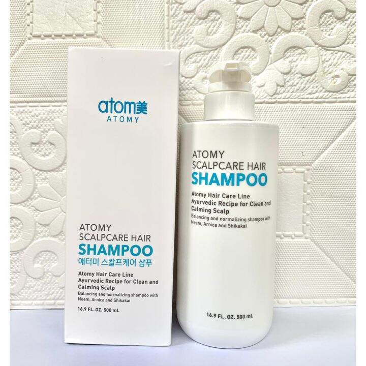 ATOMY SCALPCARE SHAMPOO 500ml untuk mengatasi Rambut Ketombe | Lazada ...