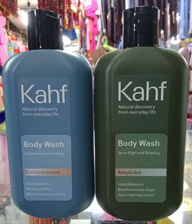 Kahf Hair And Body Wash Series 2in1 Sabun dan Sampo mandi Pria Original ...