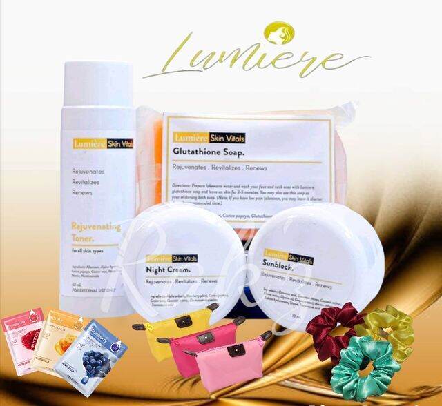 Lumiere Skin Vitals Facial Set FREE GIFT | Lazada PH