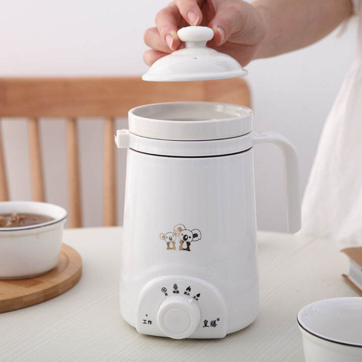 Office and Dormitory Health Electric Stew Cooker Ceramic Electric Mini ...