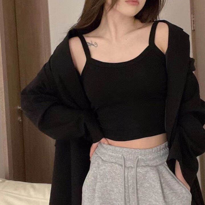 Small Sling Vest Beautiful Back Women's Summer Inner Wear Outer Wear ...