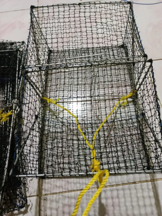 BUBU RAJUNGAN KOTAK/PERANGKAP KEPITING UK43 X 32cm X18cm | Lazada Indonesia