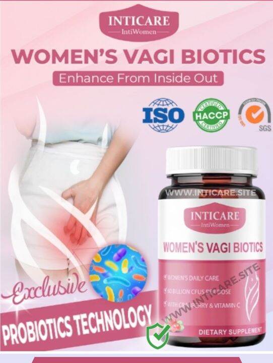 Inticare Vagi Biotic women daily Care | Lazada PH