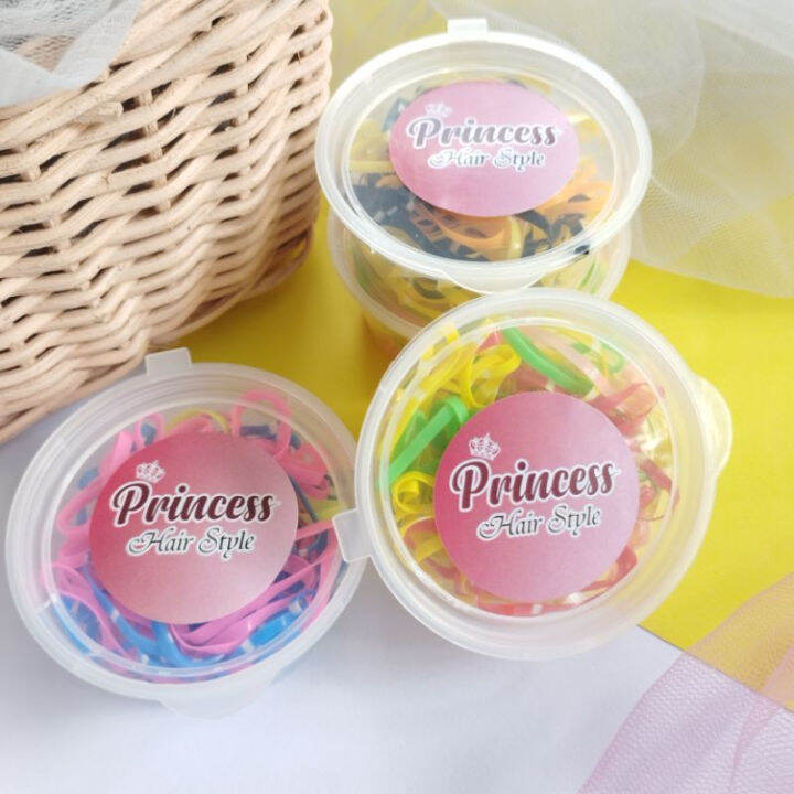 Distributor Karet Rambut Jepang Free Box / Karet Rambut Kecil | Lazada ...